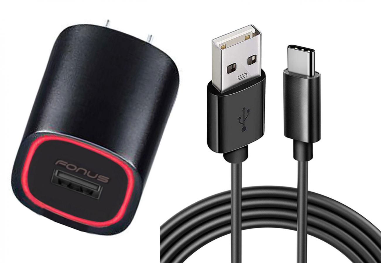 18W FAST HOME CHARGER 6FT LONG TURBO CHARGE USB TYPE-C CABLE Y0 For AT ...